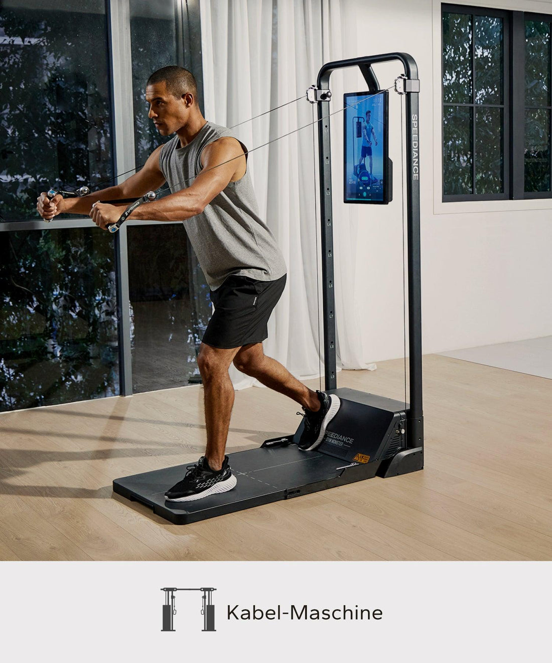 Gym Monster Smart Fitness Trainer – Your All-in-One Home Gym Solution.