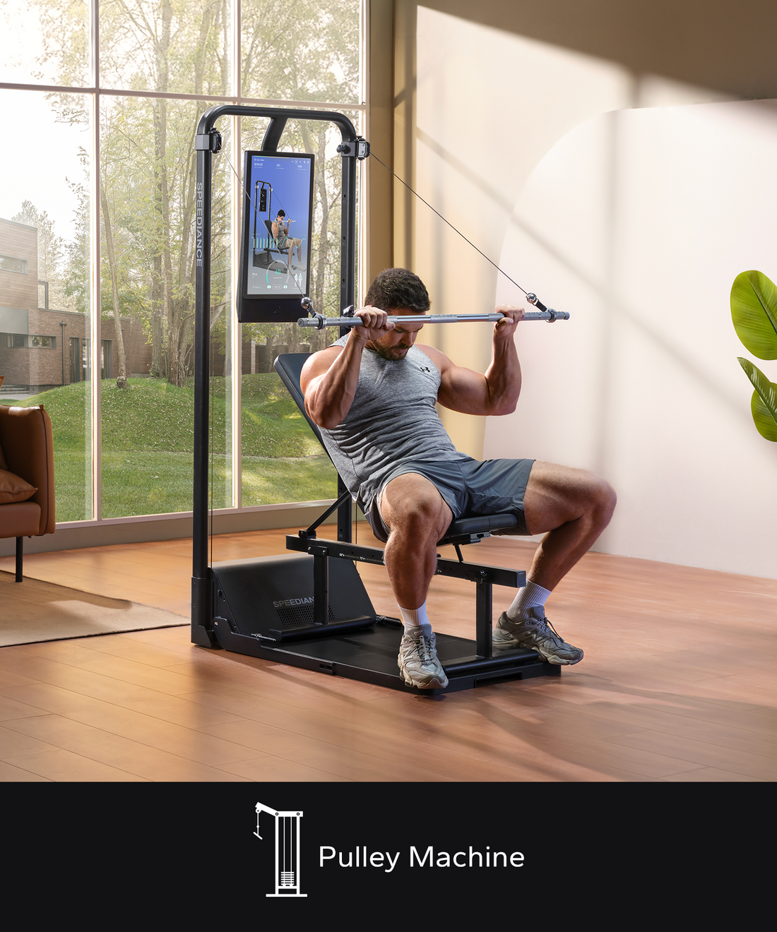 Foldable Smart Home Gym with VBT Strength Training