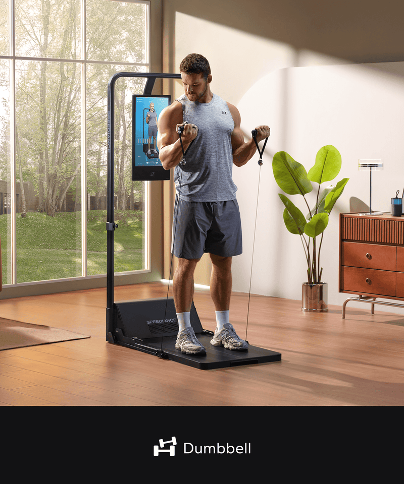 Foldable Smart Home Gym with VBT Strength Training